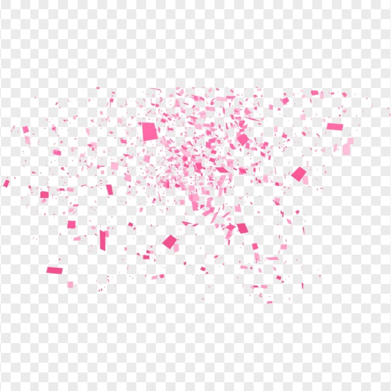 Pink Confetti Party Christmas PNG Image | Citypng