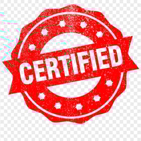 HD Certified Red Seal Stamp PNG | Citypng