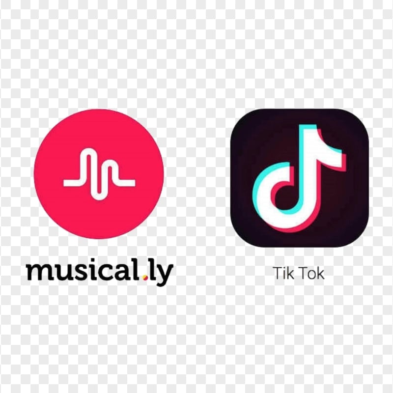 TikTok Square Logo & Musically Round Circle Icon | Citypng