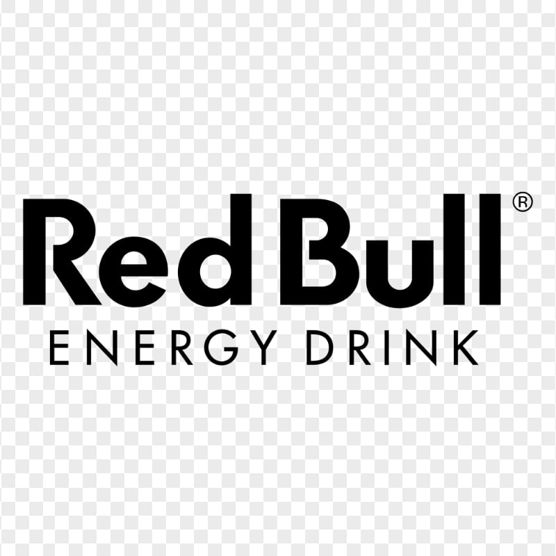 HD Black Red Bull Energy Drink Logo PNG | Citypng