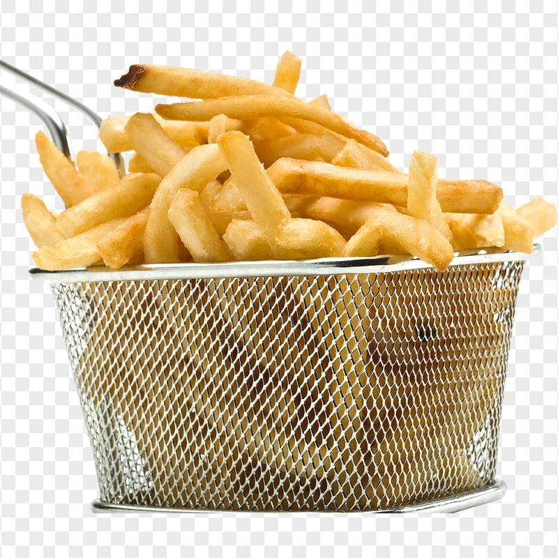 Basket Of Fried Fries HD PNG | Citypng