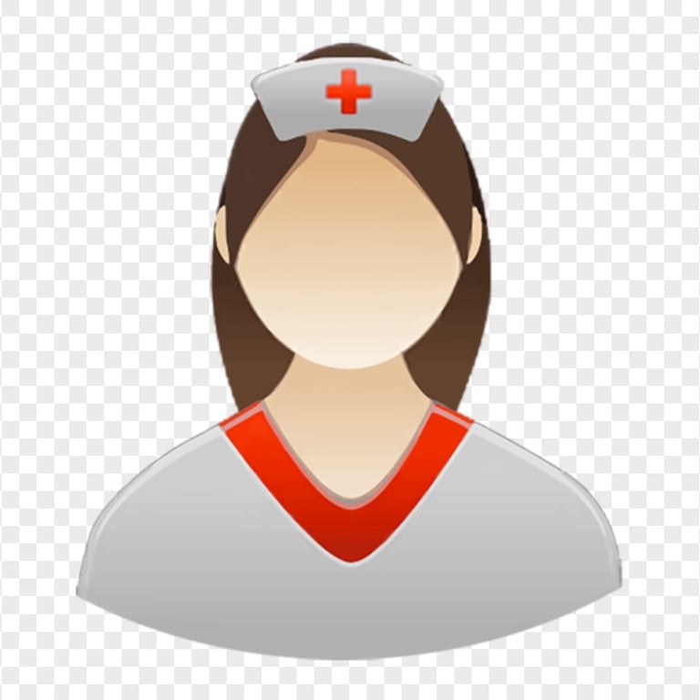 Computer Female Nurse Icon With Red Cross Cap | Citypng