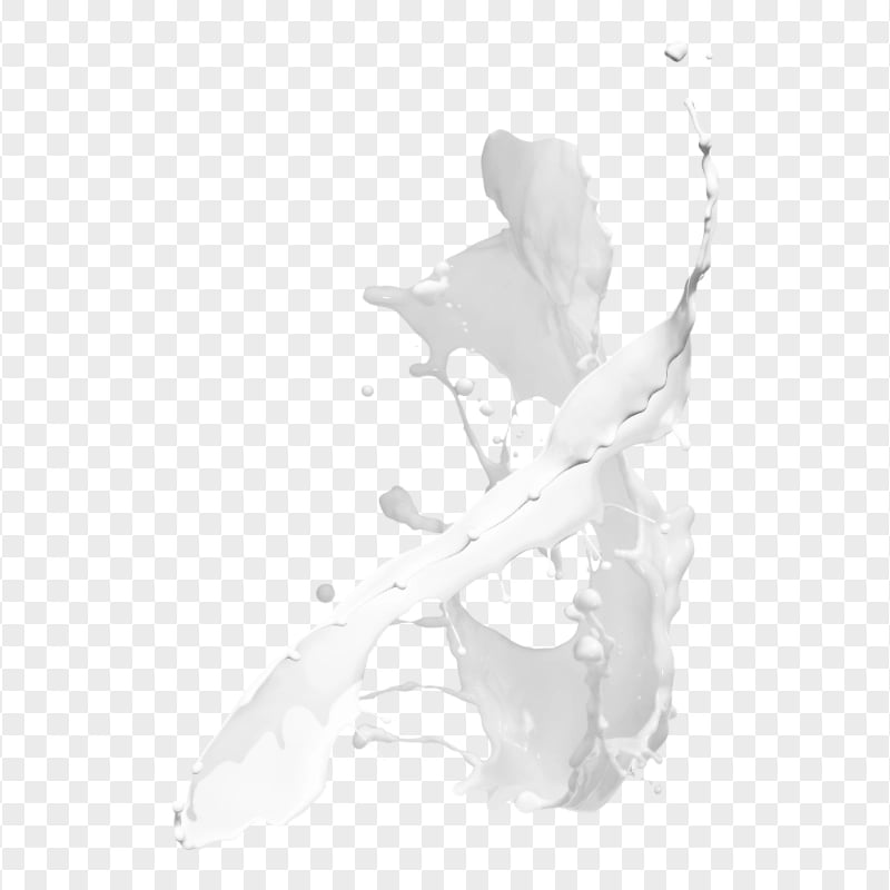 HD Milk Splatter White Liquid Splash PNG | Citypng