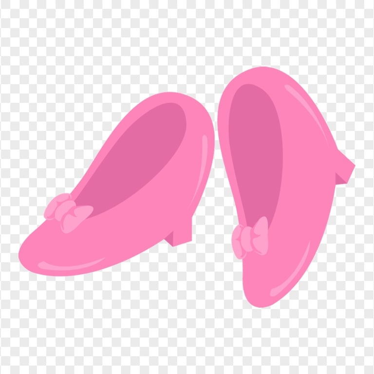 Illustration Cartoon Minnie Mouse Pink Shoes PNG | Citypng