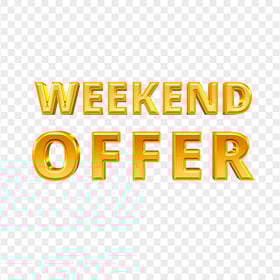Weekend Offer Red Logo Sign Transparent PNG | Citypng