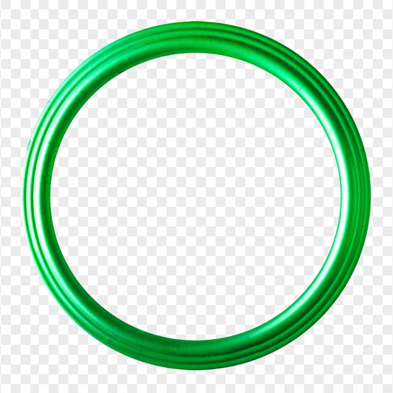 HD Green Circular Round Frame Transparent PNG | Citypng