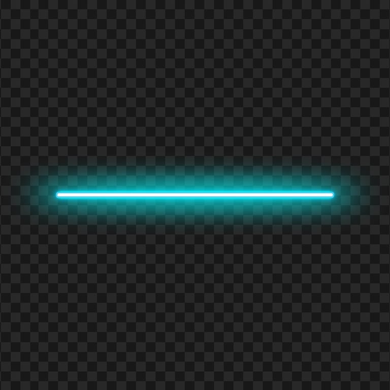 HD Glowing Light Blue Line Neon PNG | Citypng