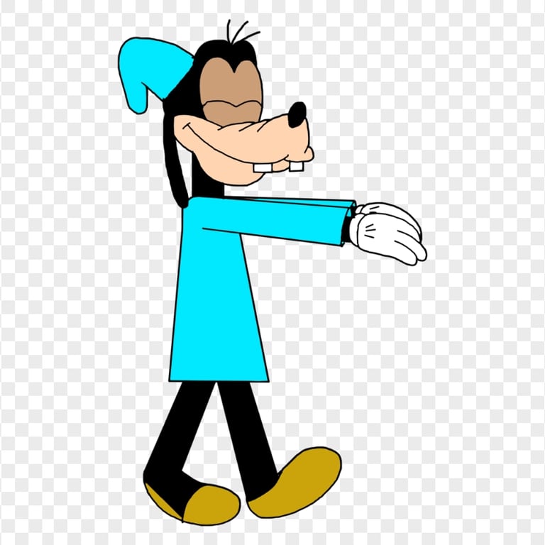 HD Cartoon Clipart Goofy Sleepwalking PNG | Citypng