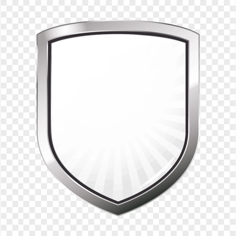 Download HD Metal White Shield Guard Icon PNG | Citypng