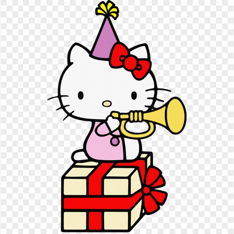 Sweet Hello kitty Gift Box HD Transparent PNG | Citypng