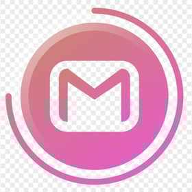 Flat Round Icon Contains Gmail Logo | Citypng