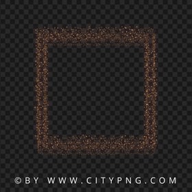Sparkle Square Frame Fireworks Effect HD PNG | Citypng