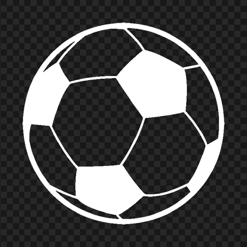 Soccer Ball Outline Png