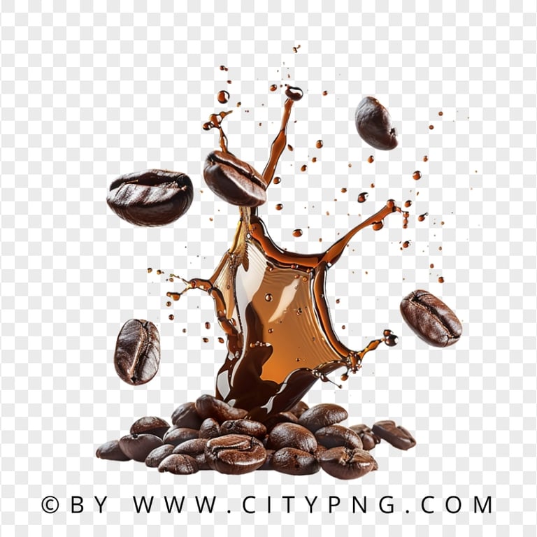 HD Mug with Hot Coffee Splash Transparent PNG | Citypng