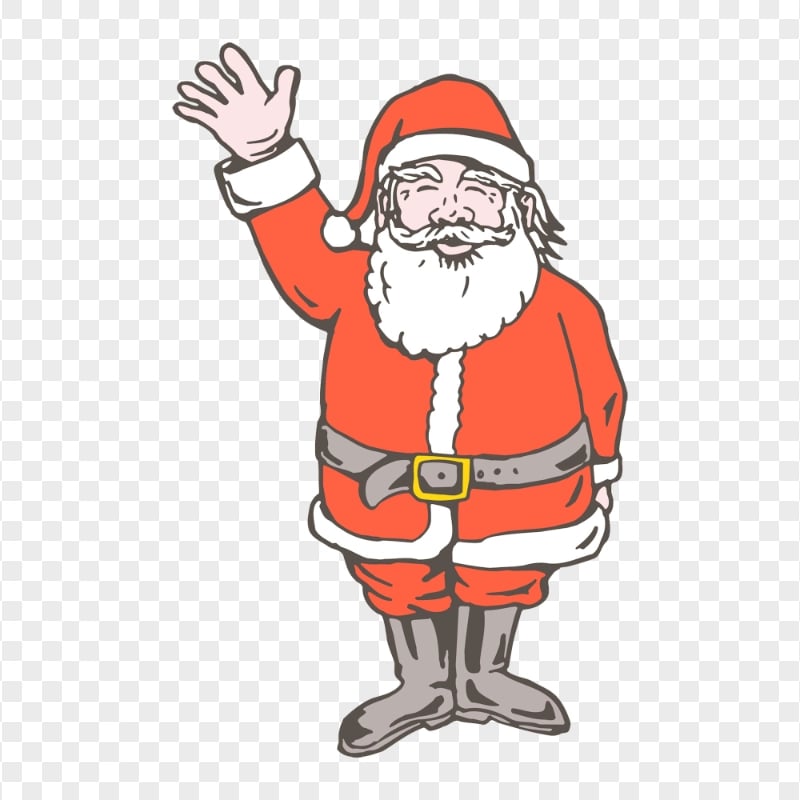 Drawing Santa Claus Christmas Character FREE PNG | Citypng