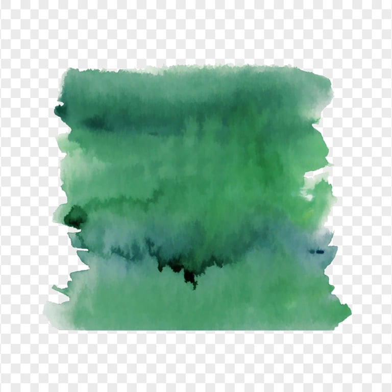 Green Watercolor Painting | Citypng