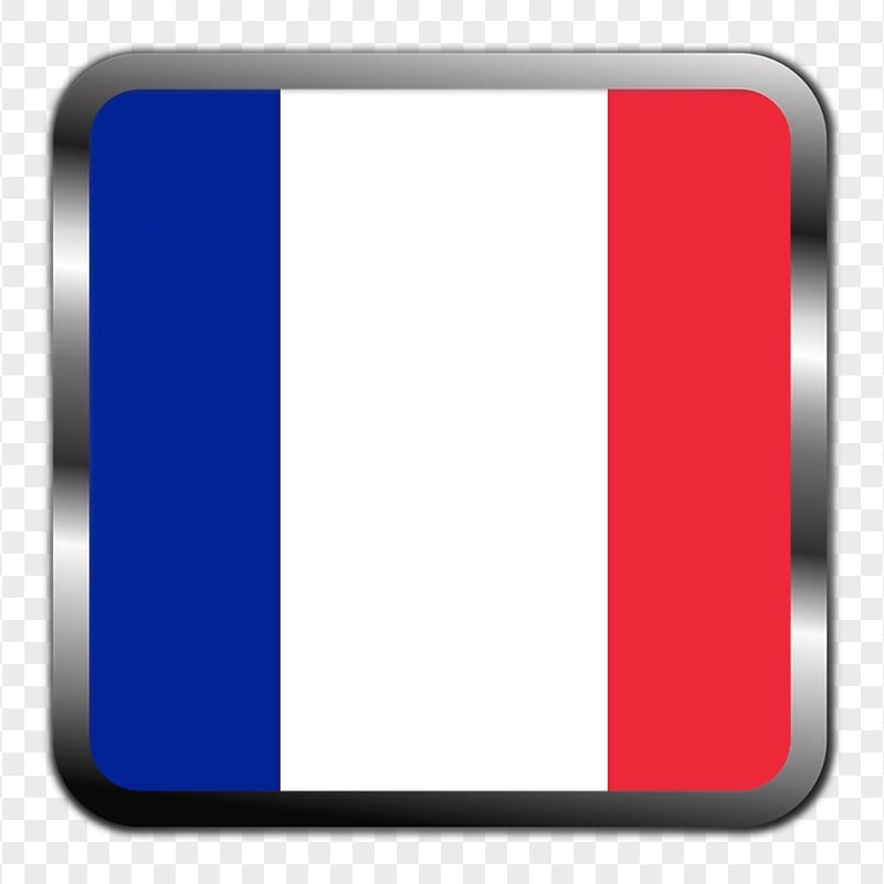 Download France Flag Square Icon PNG | Citypng