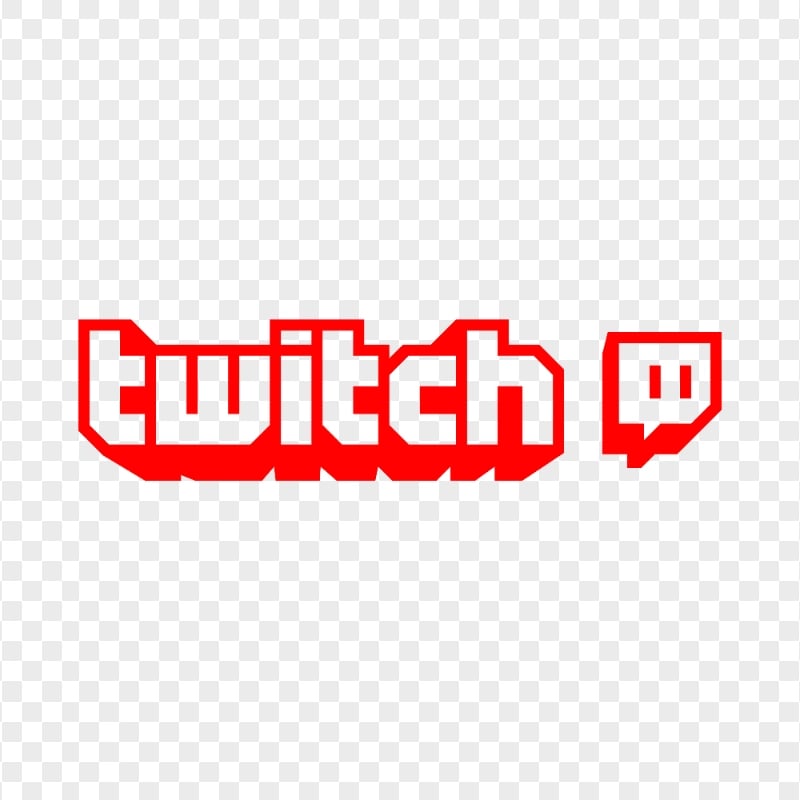 HD Red Twitch TV Logo Transparent Background PNG | Citypng