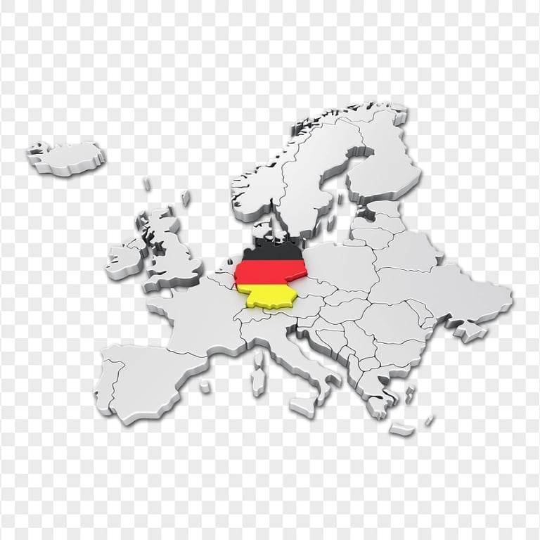 Germany Map Transparent Background | Citypng