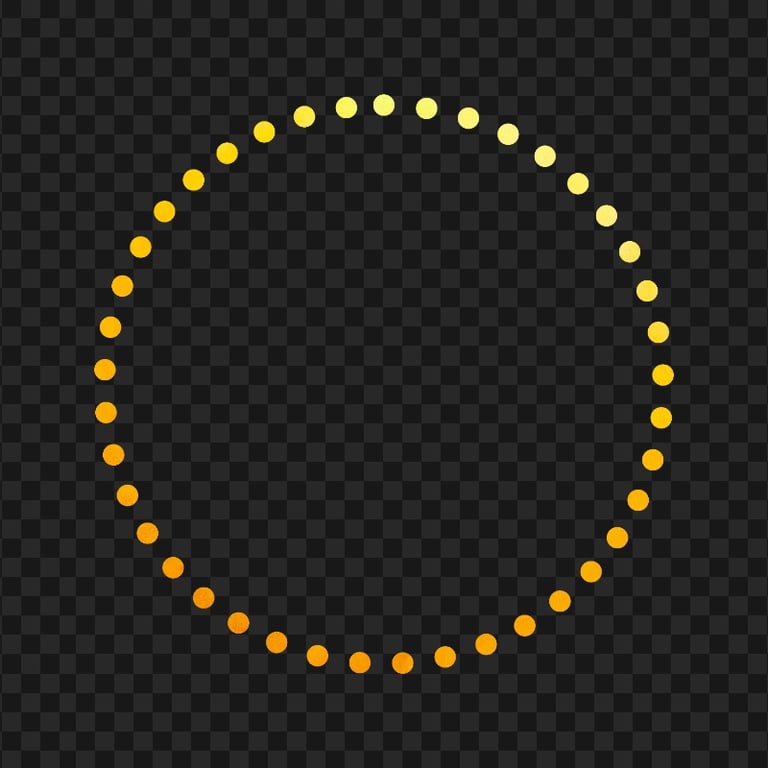 Green Spotted Halftone Circle Abstract PNG | Citypng