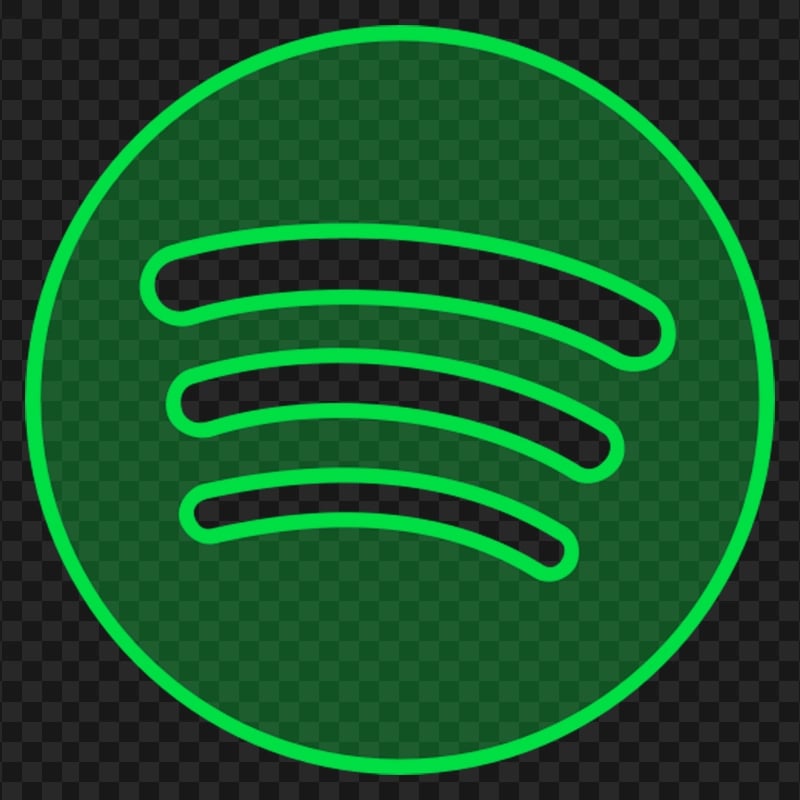 Round Music Spotify Icon PNG | Citypng