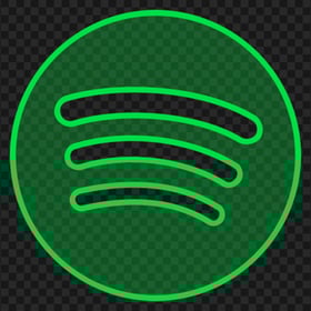 Square Black & Green Spotify App Icon PNG | Citypng