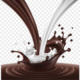 HD Melted Chocolate Splash PNG | Citypng