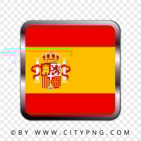 Spain Isometric 3D Flag Icon HD Transparent PNG | Citypng