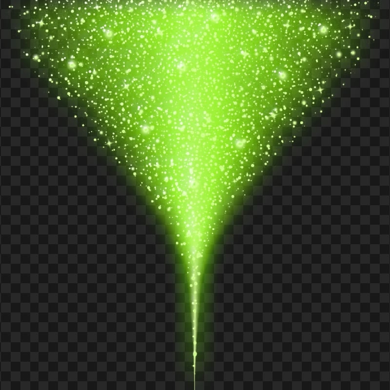 HD Magic Fantasy Green Light Effect PNG | Citypng