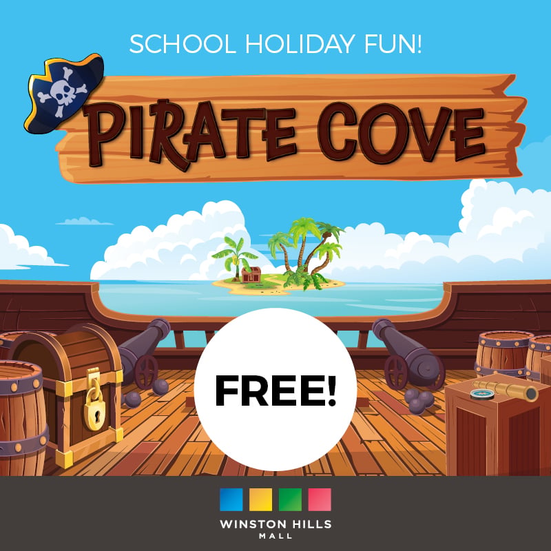 Ahoy maties! FREE school holiday fun is happening at Winston Hills Mall ...
