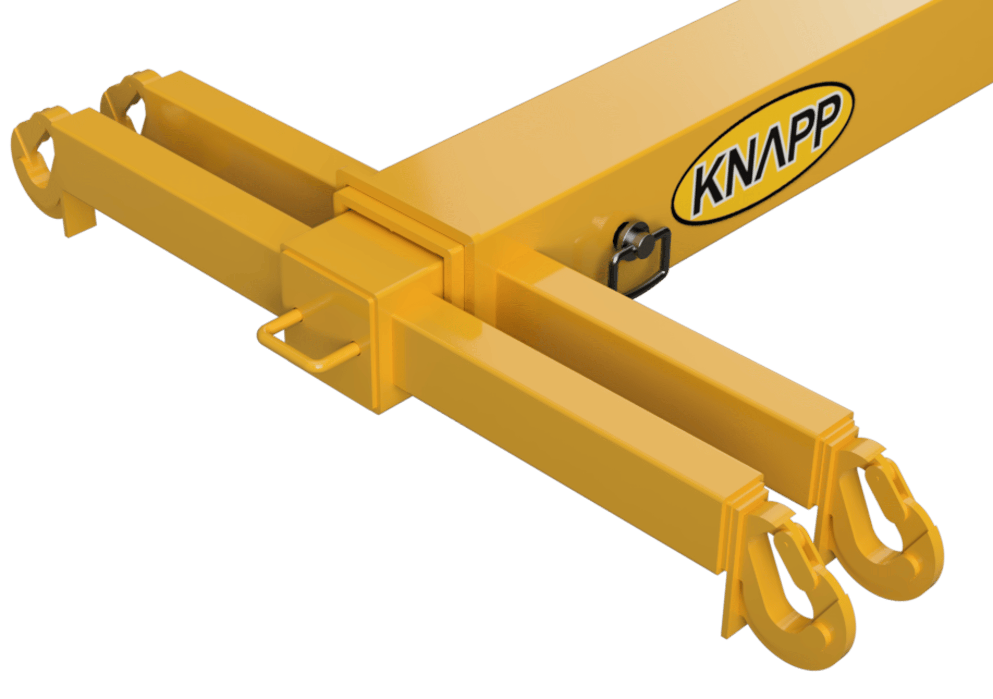 1.5T Double Telescopic Roofing Spreader Beam Cross Members with Weld on ...