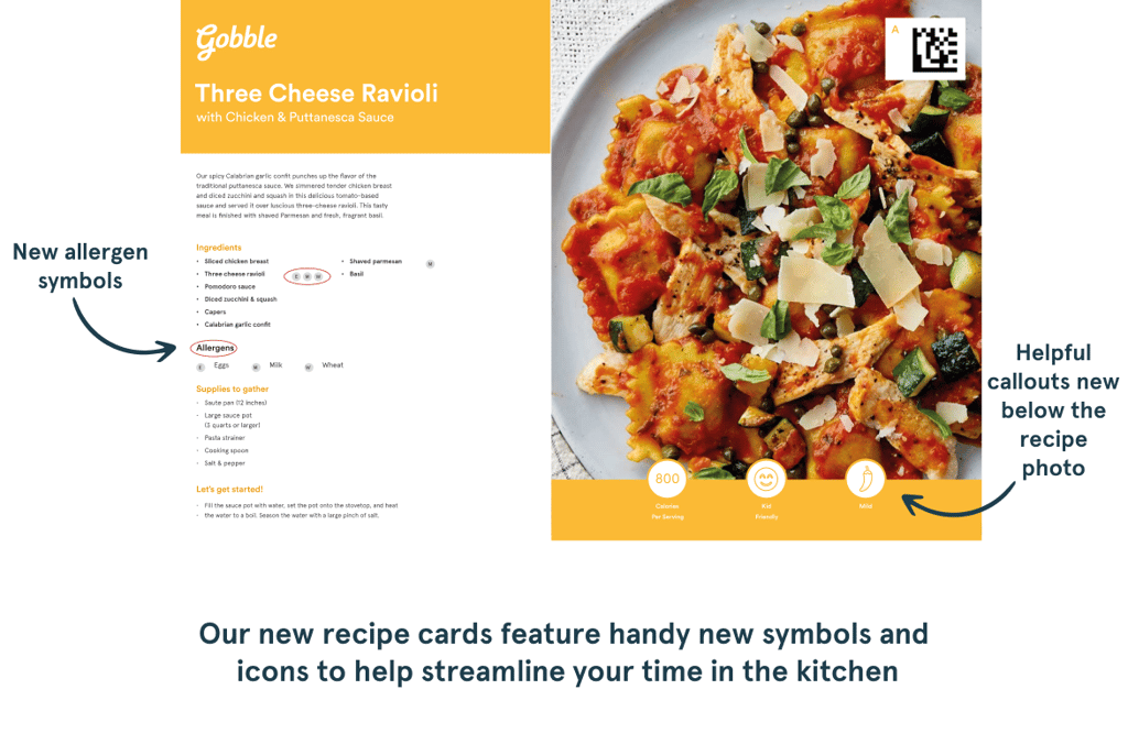 Makeover Alert: Meet Our New Recipe Cards | Gobble