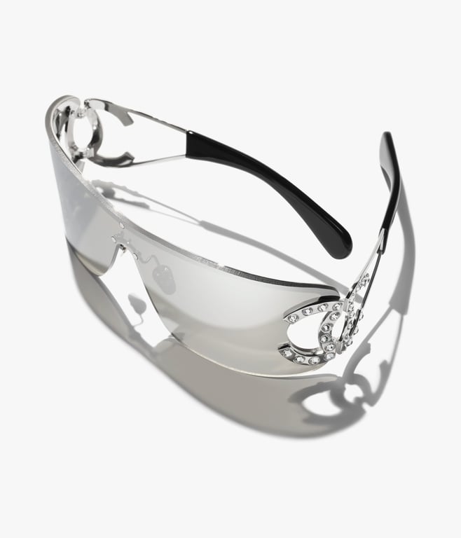 CHANEL CHANEL Shield Sunglasses