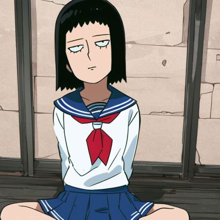 Mob Psycho 100 -Tome Kurata- ｜AI Art LoRA Model | PixAI