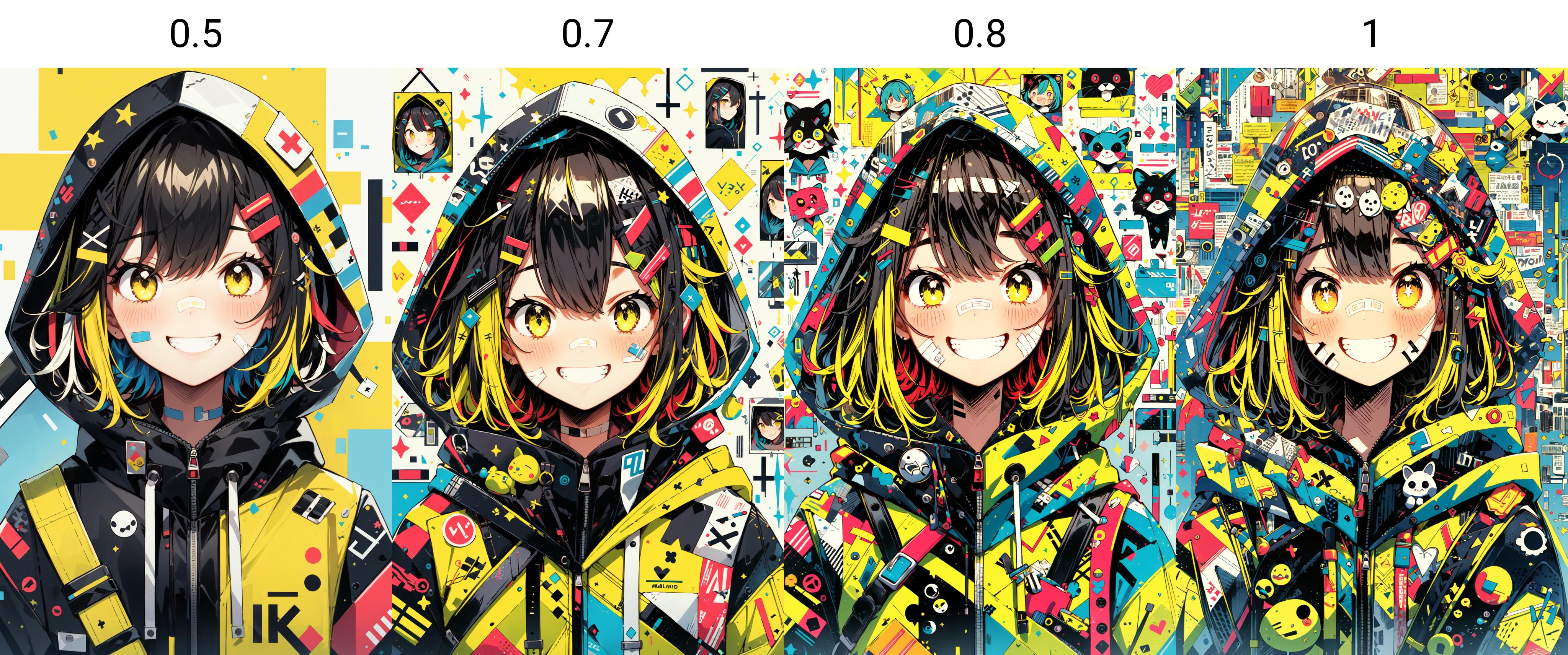 niji - mixed_patterns_of_text_and_emoji ｜AI Art LoRA Model | PixAI