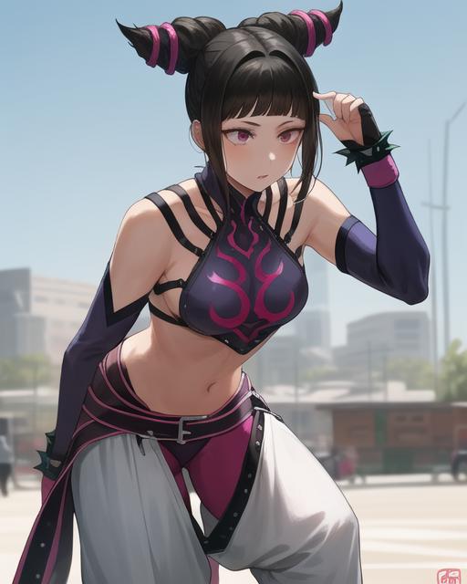 Juri Han (Street Fighter) ｜AI Art LoRA Model | PixAI