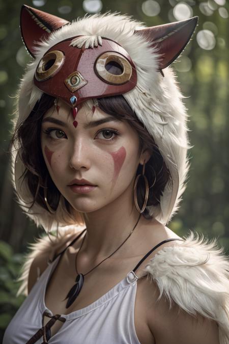 AI Art LoRA Model: Princess Mononoke | PixAI