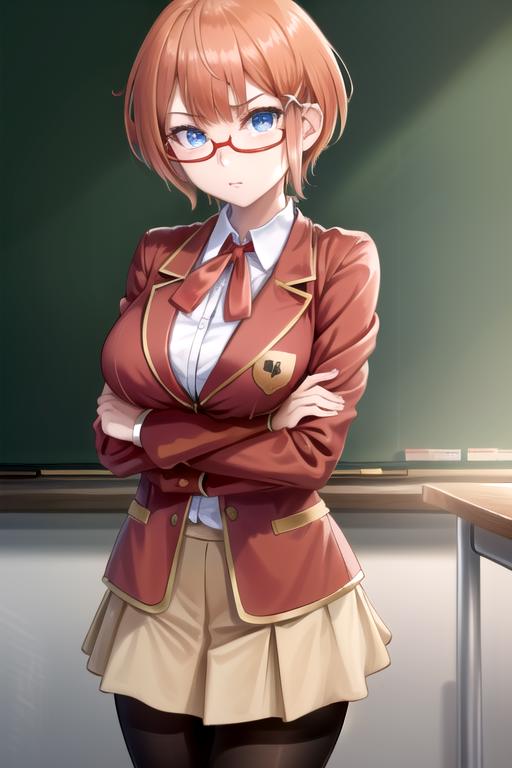 AI Art LoRA Model: Ogata Rizu - Bokutachi wa Benkyou ga Dekinai | PixAI