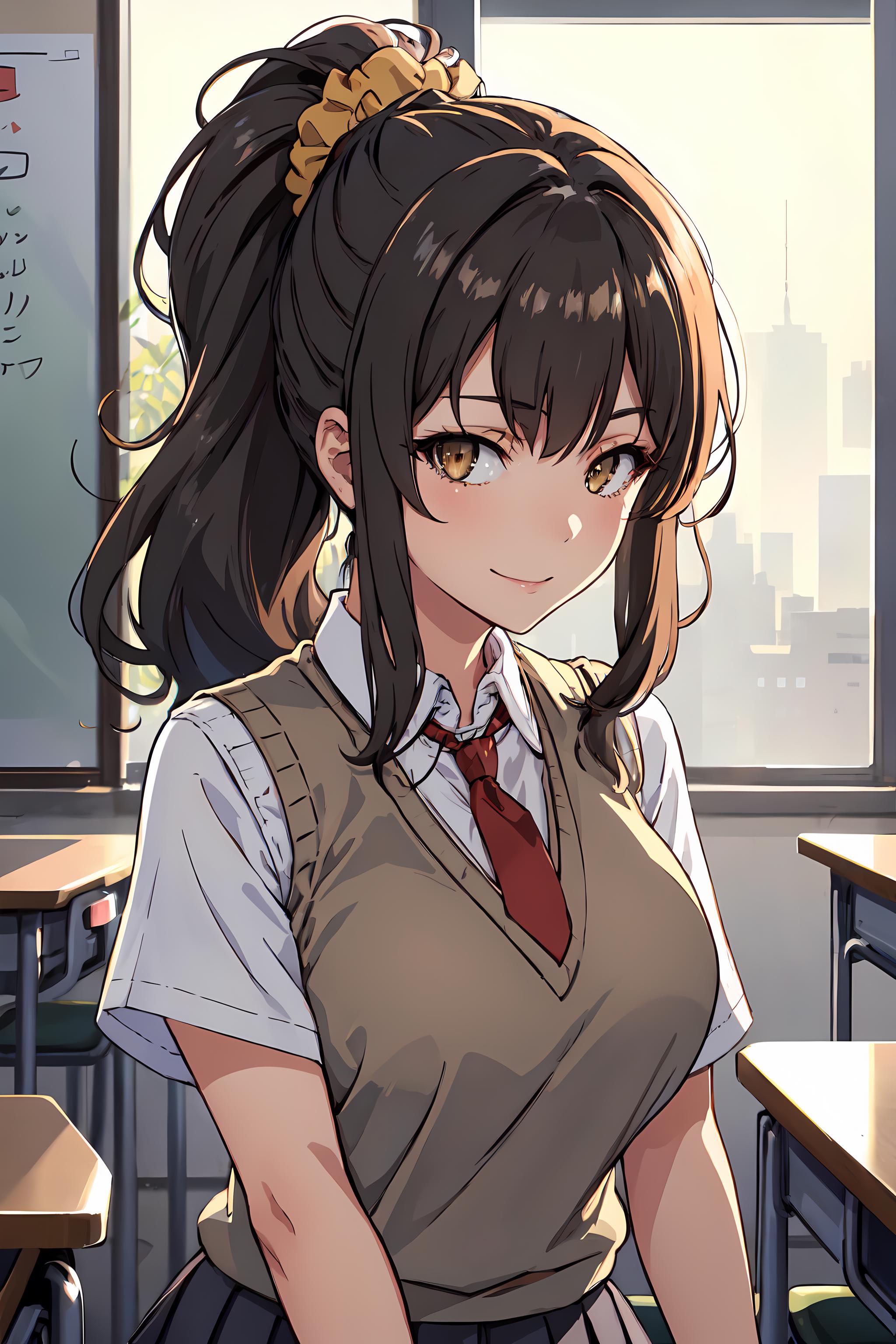 AI Art LoRA Model: Futaba Rio | Seishun Buta Yarou wa Bunny Girl Senpai ...