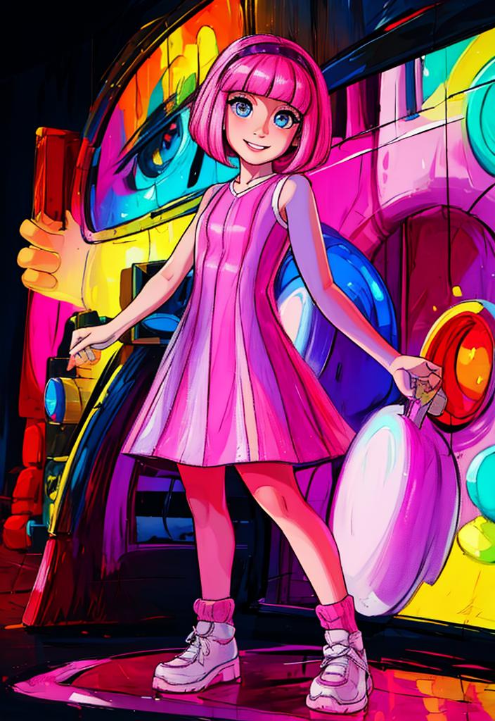 Stephanie - Lazy Town ｜AI Art LoRA Model | PixAI