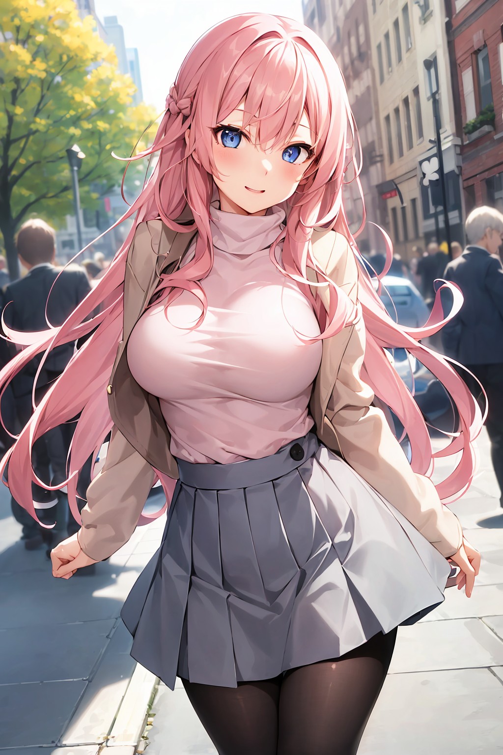 Honami Ichinose Date Outfit｜AIイラストモデル＆LoRA | PixAI