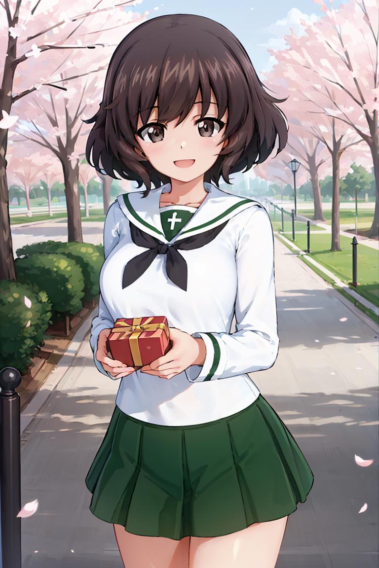 Girls und Panzer Akiyama Yukari by 1cupColdBrew ｜AI Art LoRA Model | PixAI