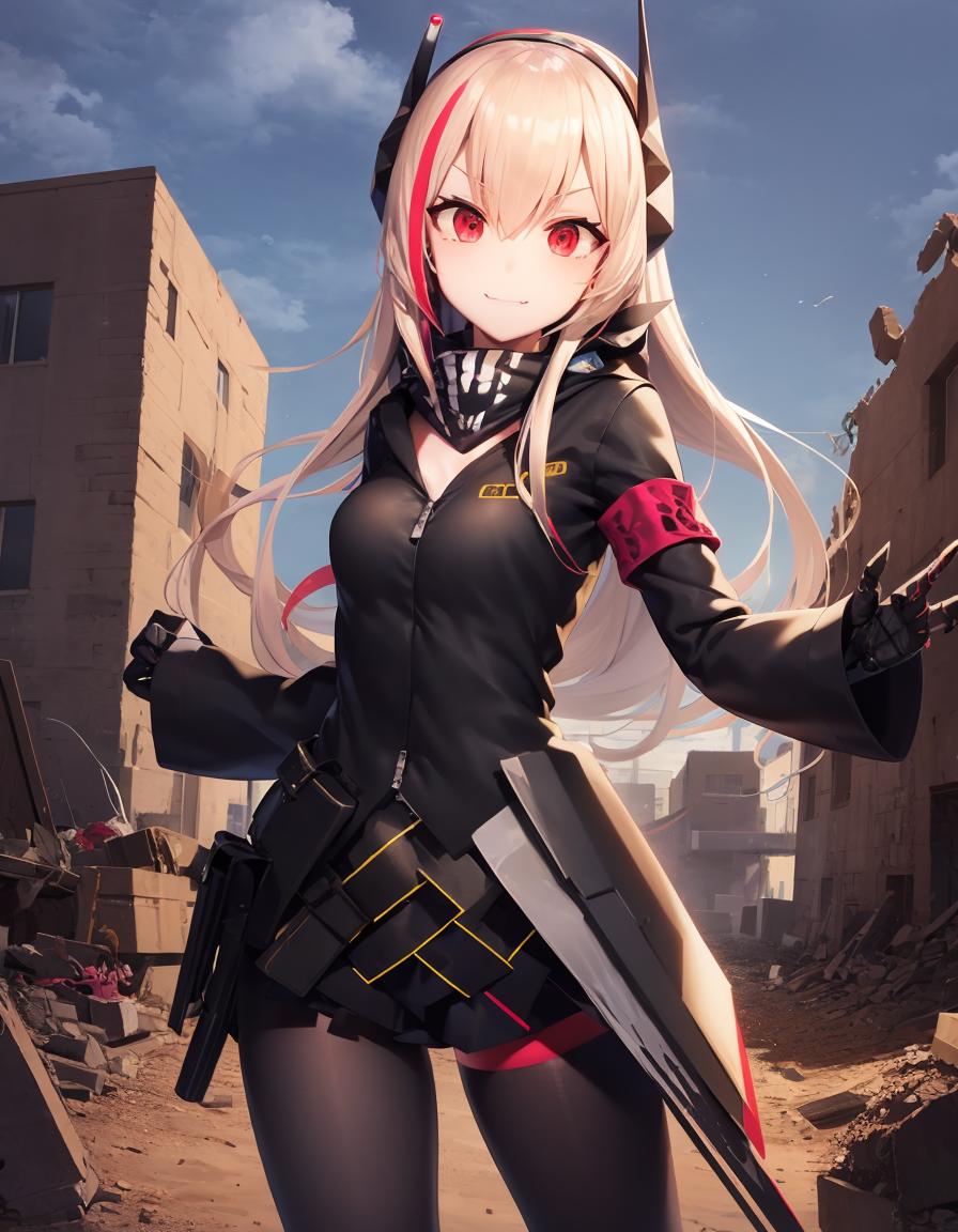 M4 SOPMOD II | Girls' Frontline ｜AI Art LoRA Model | PixAI