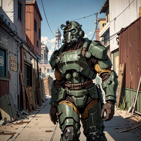 T-60 Power Armor - AI Art Model | PixAI