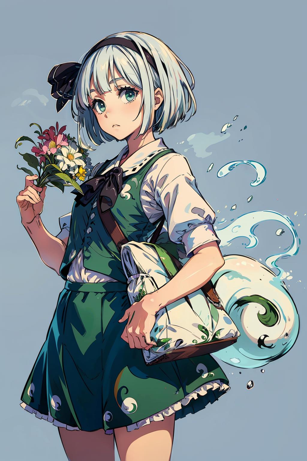 konpaku youmu 魂魄妖梦 ｜AI Art LoRA Model | PixAI