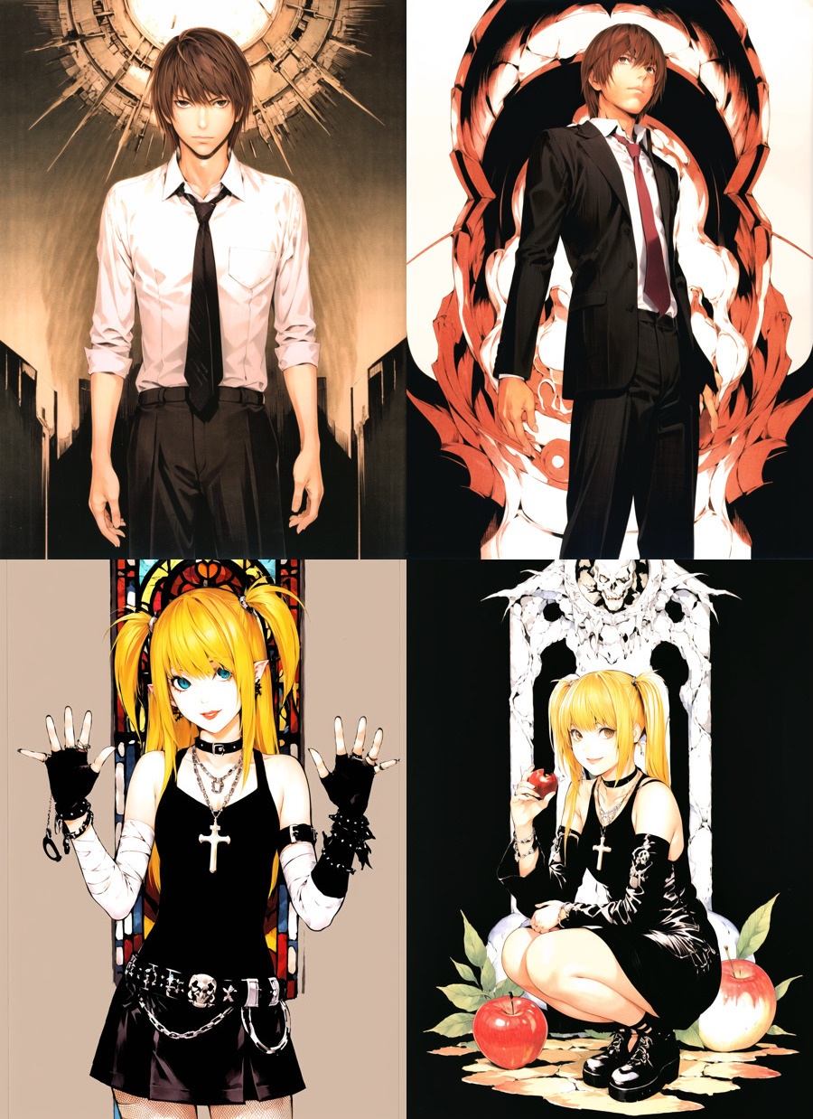 Takeshi Obata (Death Note) Style Lora｜AI Art Model & LoRA | PixAI