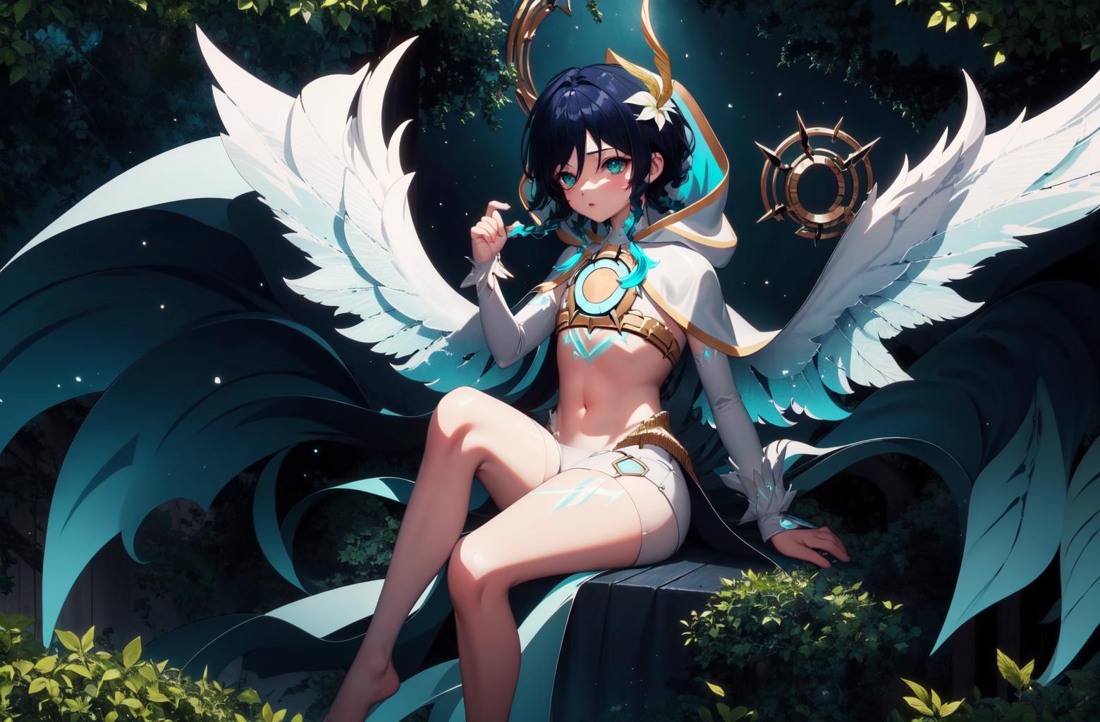 Archon Venti (Genshin Impact) ｜AI Art LoRA Model | PixAI