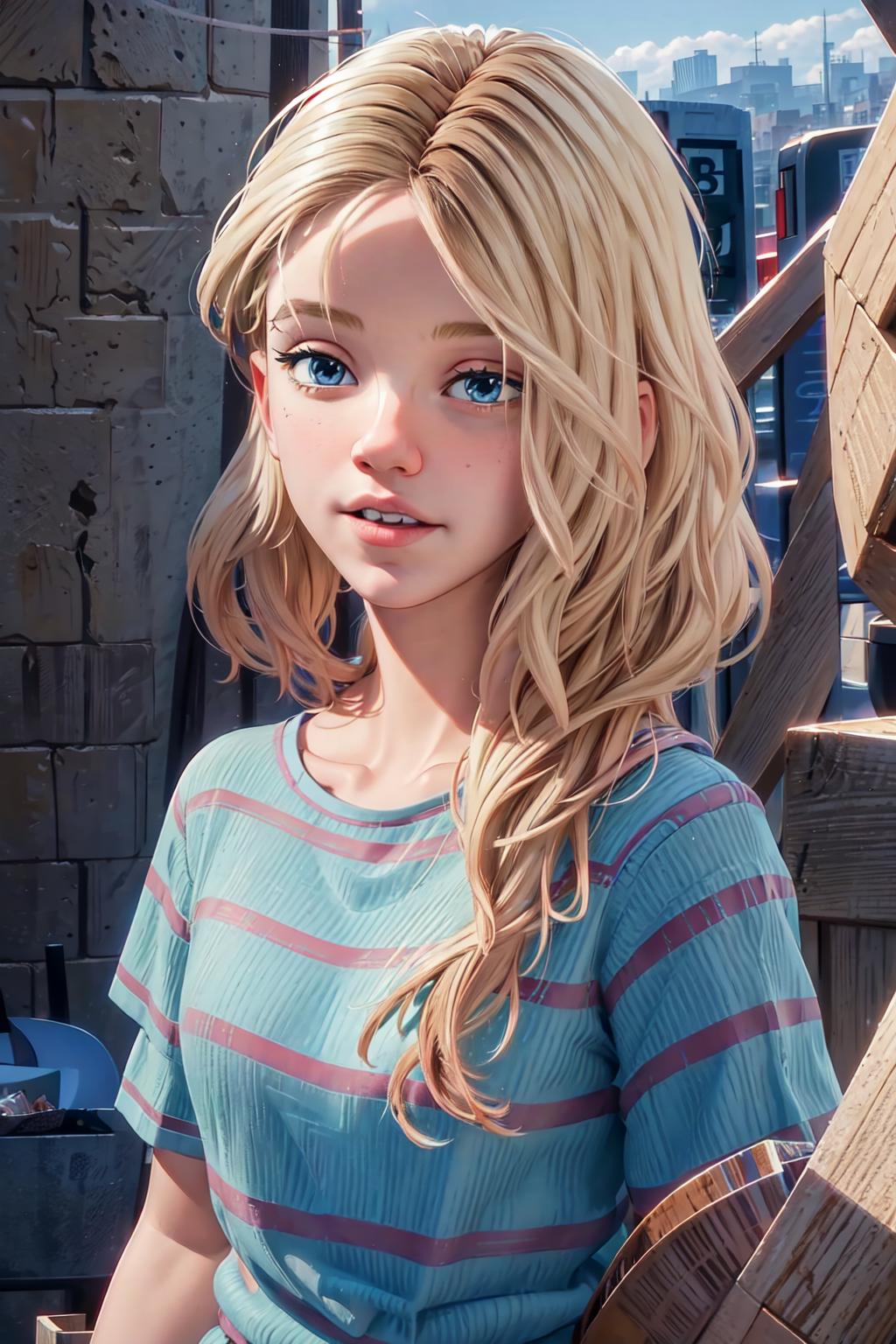 Gwen Stacy (Spider-Man: Across the Spider-Verse) ｜AI Art LoRA Model | PixAI