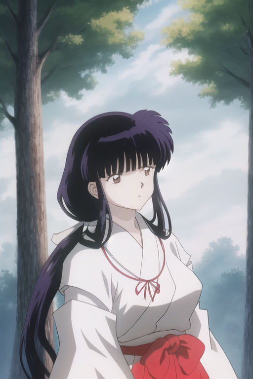 Kikyo - Inuyasha ｜AI Art LoRA Model | PixAI