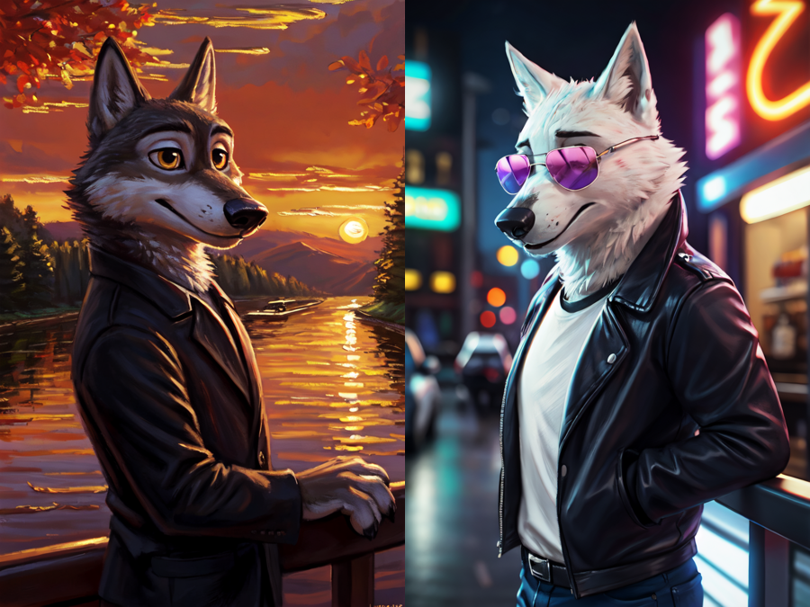 Larry + Gary (Zootopia) Wolves, Multi-Character LoRA by Cynfall｜AI Art ...